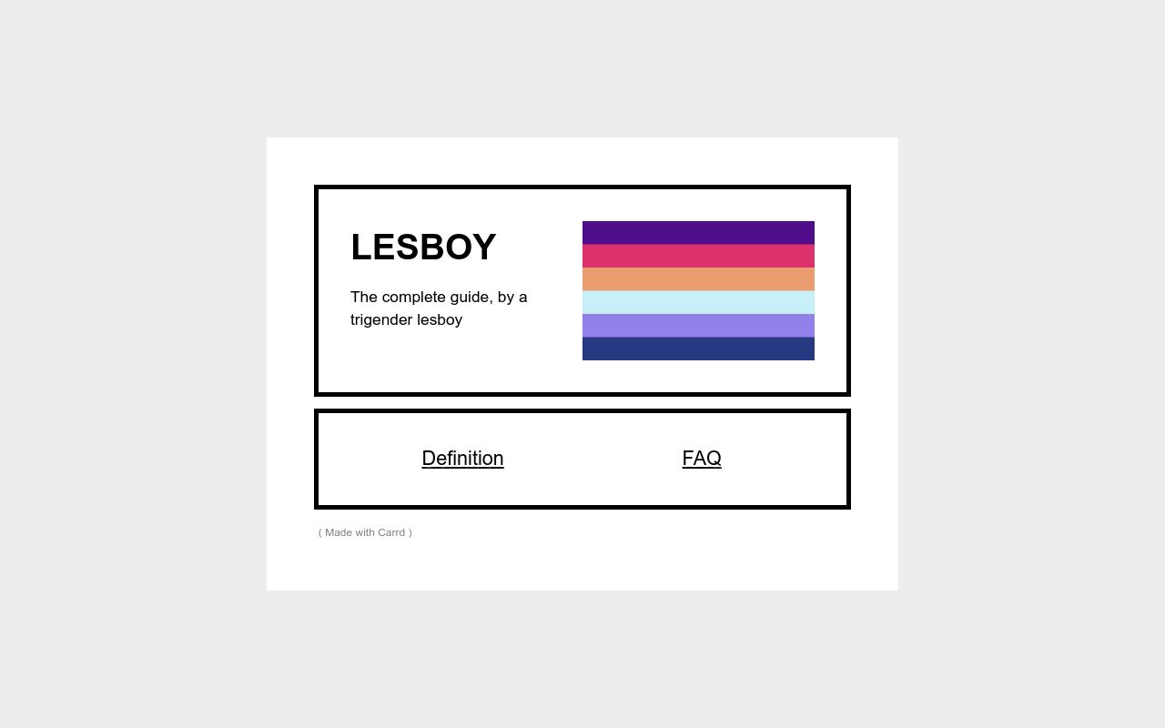 lesboy